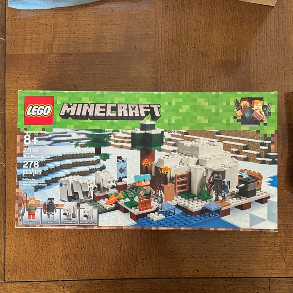 Lego | Toys | Lego Minecraft Polar Adventure Set The Polar Igloo | Poshmark